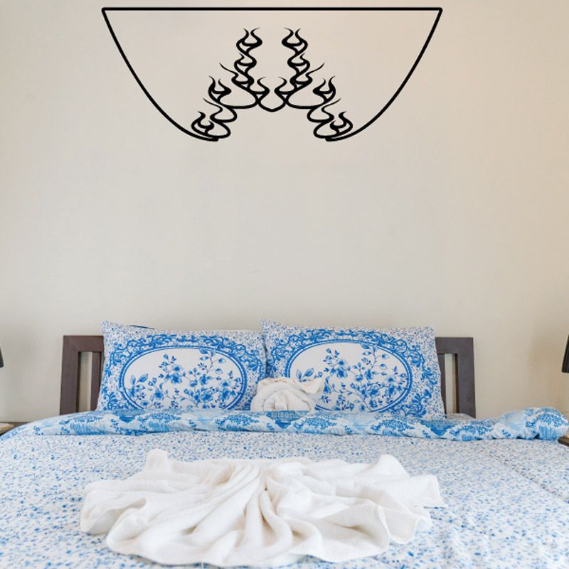 Flat Drop Ghost Flames Car Decal - Vinyl Decal - Wall Decal - CF578 ...