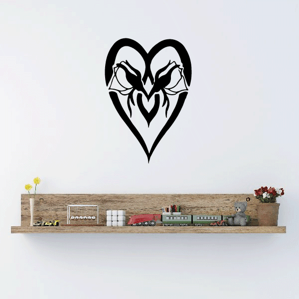Flower & Heart Decals – Vinyl Disorder