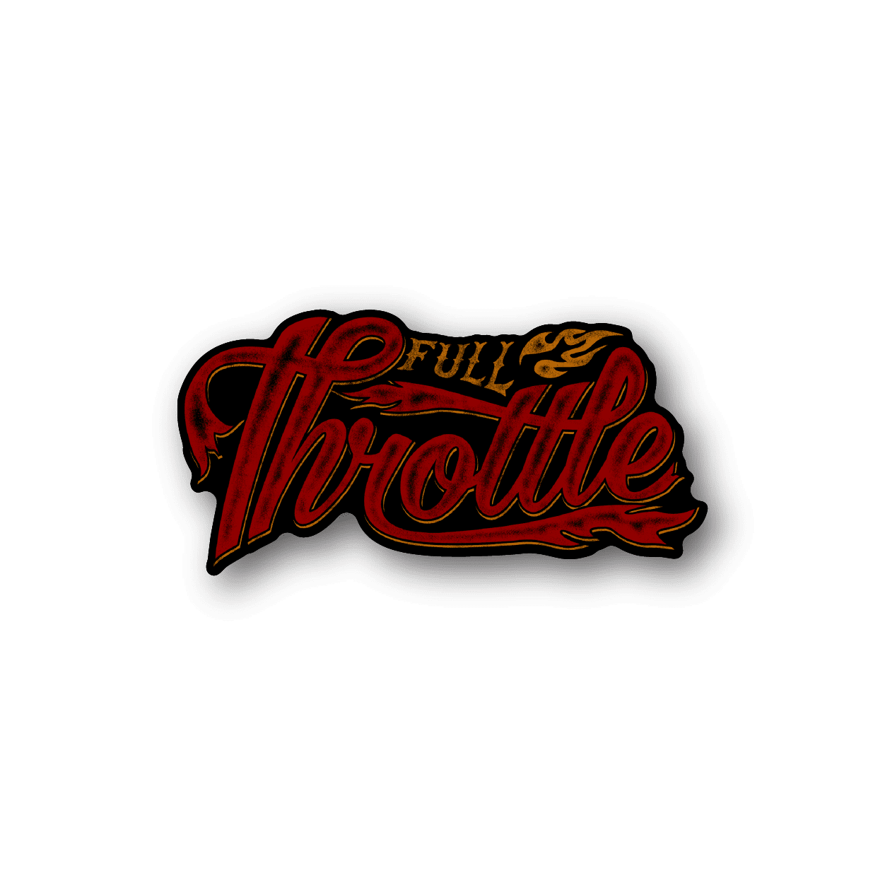 Full Throttle Sticker – Vinyl Disorder