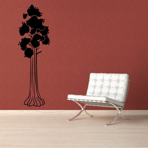 General Sherman Redwood Sequoia Tree Wall Decal - Vinyl Decal - Car De ...