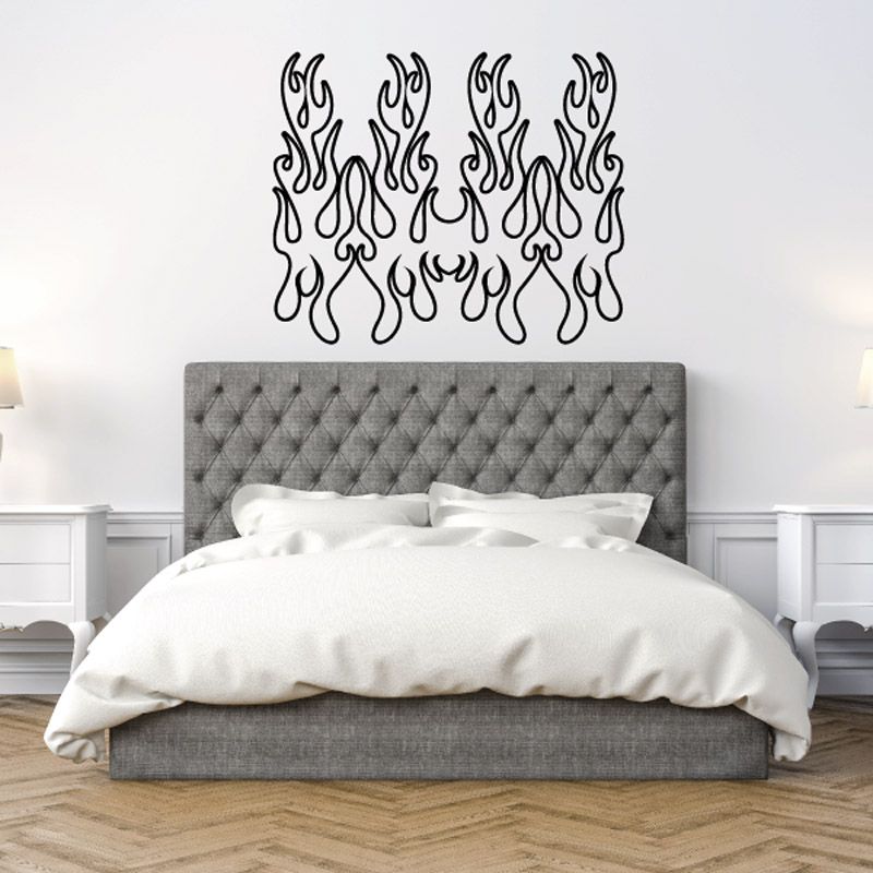 Ghost Flames Car Decal - Vinyl Decal - Wall Decal - CF036 – Vinyl Disorder