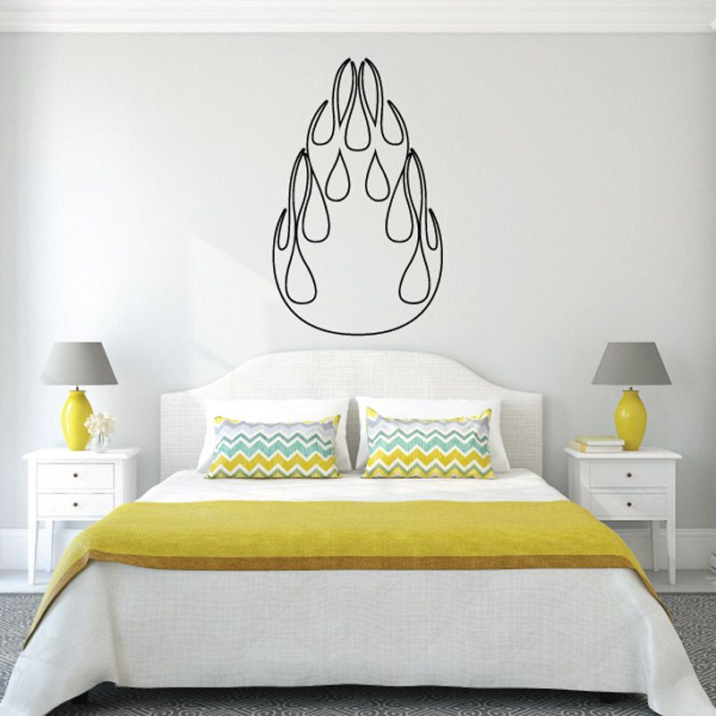 Ghost Flames Car Decal - Vinyl Decal - Wall Decal - CF042 – Vinyl Disorder