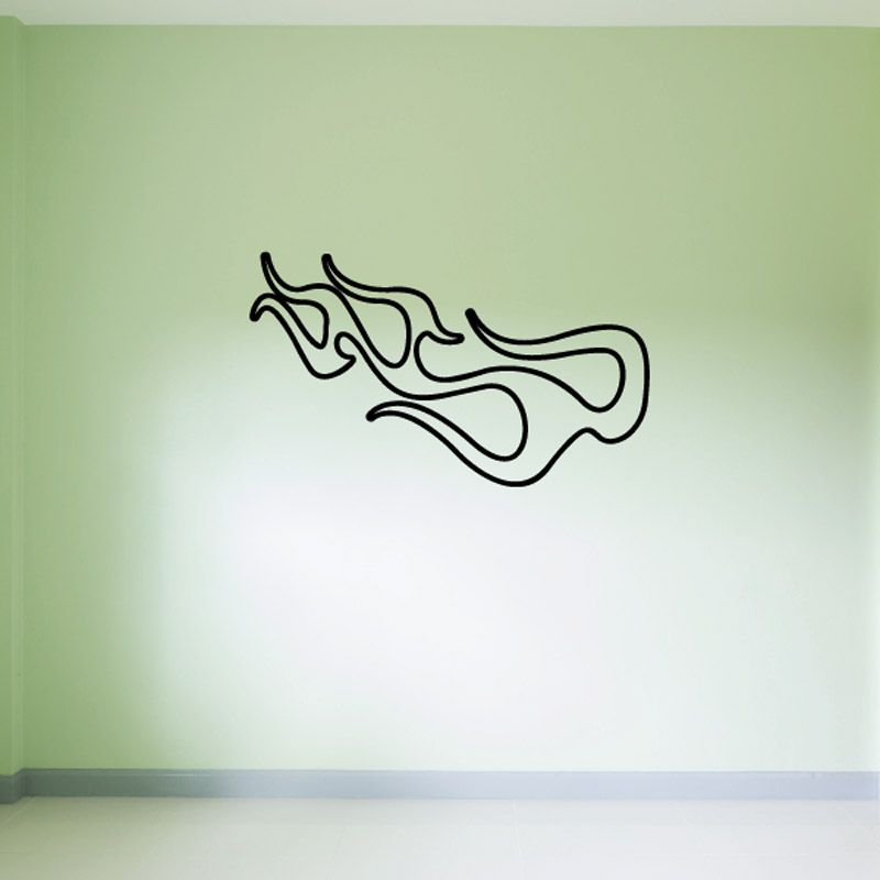 Ghost Flames Car Decal - Vinyl Decal - Wall Decal - CF141 – Vinyl Disorder