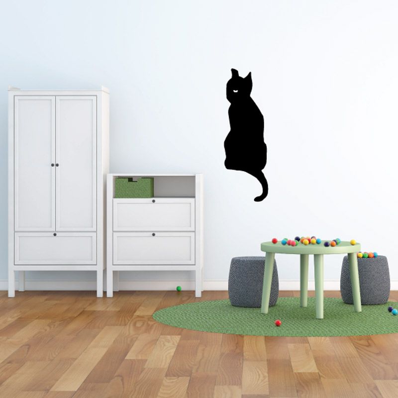 Glancing Back Cat Decal – Vinyl Disorder