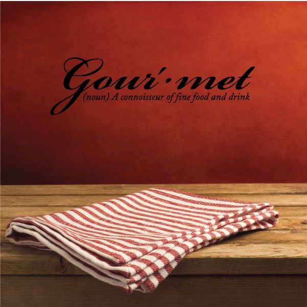 Gourmet Definition Wall Decal – Vinyl Disorder