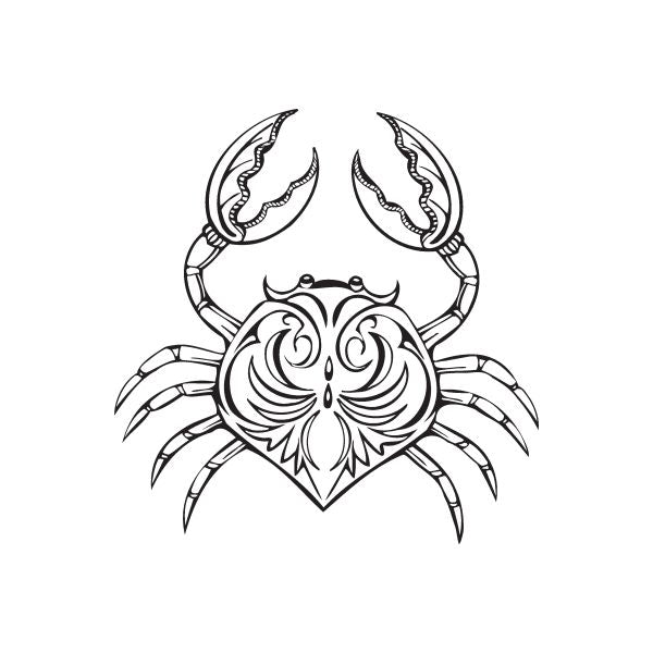Cancer Fancy Crab Decal – Vinyl Disorder