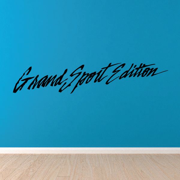 Grand Sport Edition Decal – Vinyl Disorder