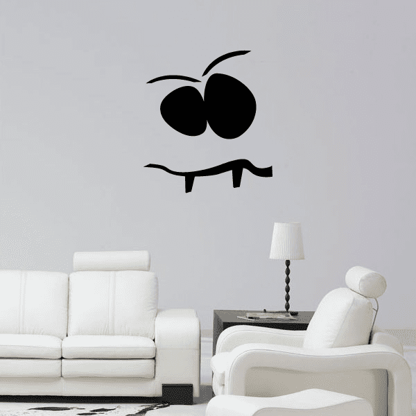 Halloween Pumpkin Fanged Face Decal – Vinyl Disorder
