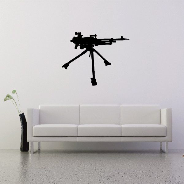 Heavy Machine Gun Decal – Vinyl Disorder
