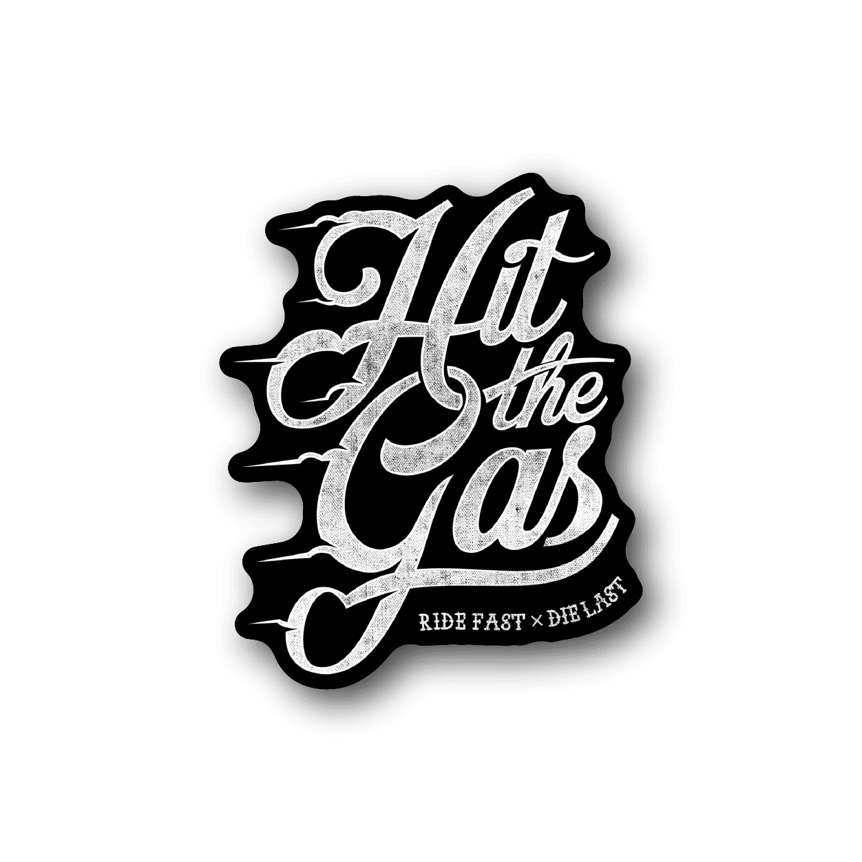 Hit the Gas Sticker – Vinyl Disorder