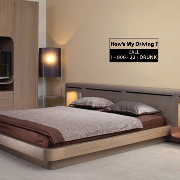 How is My Driving Call 1 800 22 Drunk Decal – Vinyl Disorder