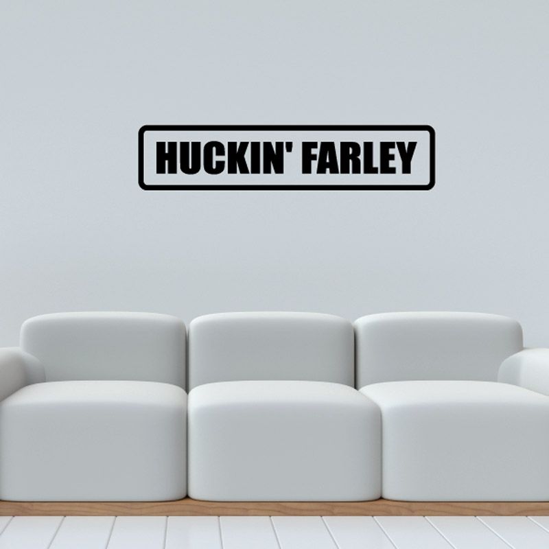 Huckin Farley Decal – Vinyl Disorder