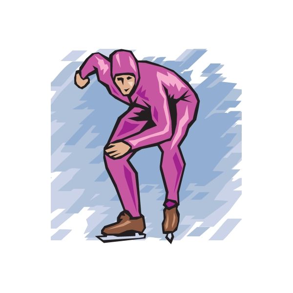 Ice Skating Wall Decal - Vinyl Sticker - Car Sticker - Die Cut Sticker ...