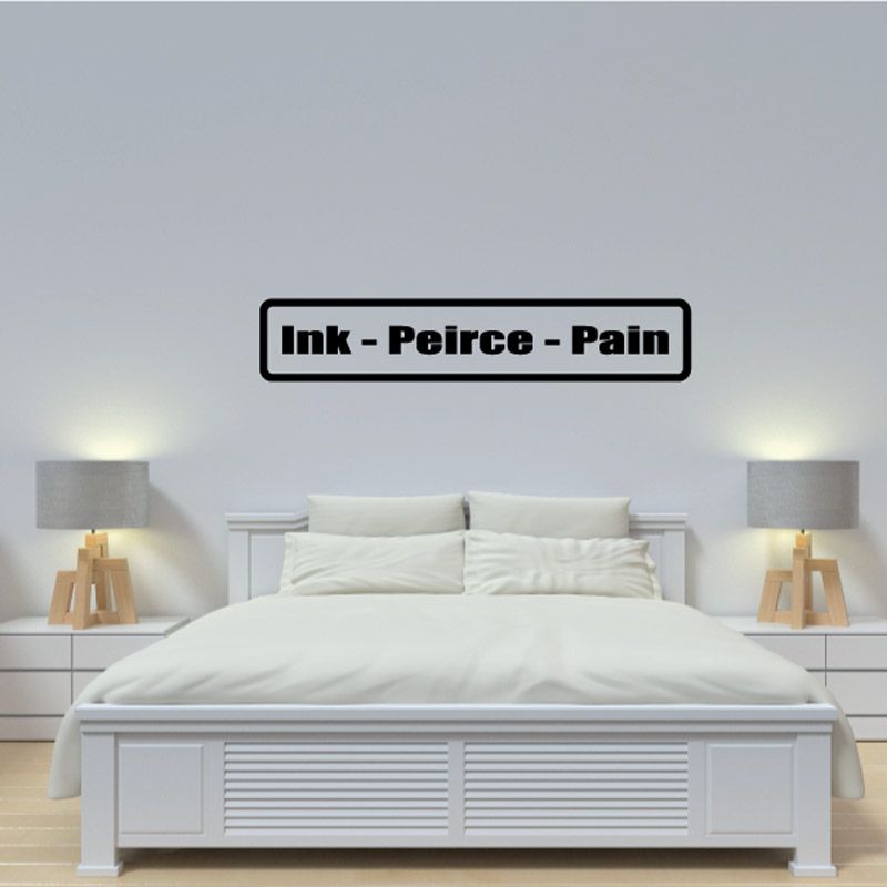 Ink Pierce Pain Decal – Vinyl Disorder