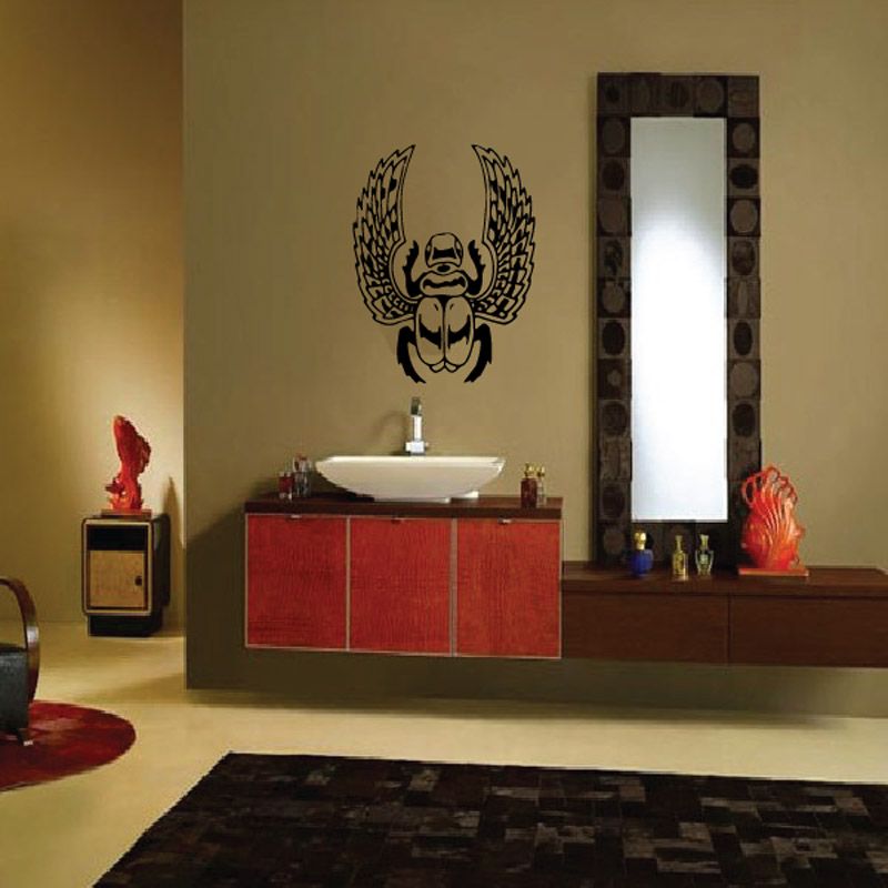Intricate Scarab Beetle Decal – Vinyl Disorder