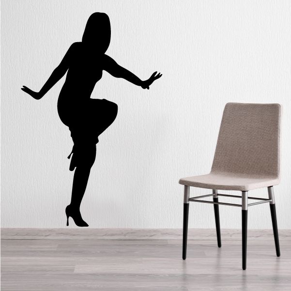 Jazz Dancer Wall Decal - Vinyl Decal - Car Decal - BA014 – Vinyl Disorder