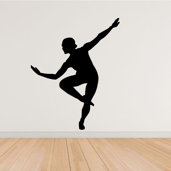 Jazz Dancer Wall Decal - Vinyl Decal - Car Decal - BA022 – Vinyl Disorder