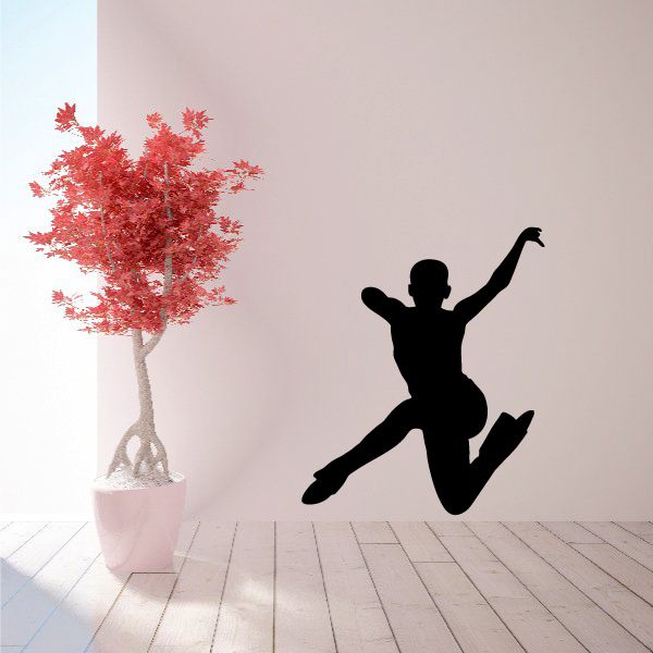 Jazz Dancer Wall Decal - Vinyl Decal - Car Decal - BA023 – Vinyl Disorder
