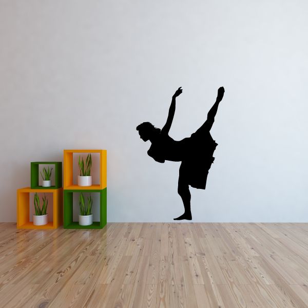 Jazz Dancer Wall Decal - Vinyl Decal - Car Decal - BA026 – Vinyl Disorder