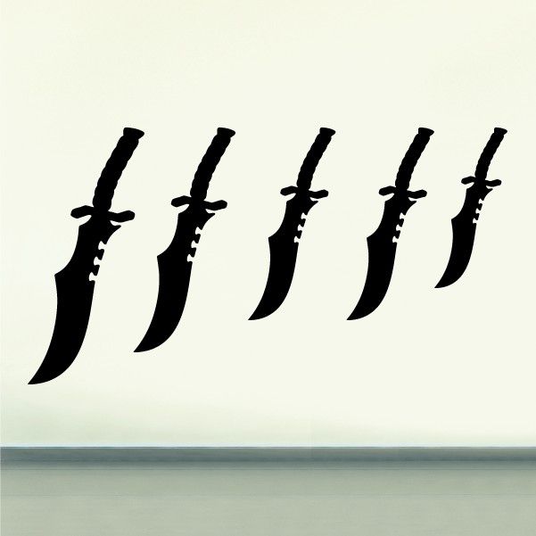 Knife Family Kit Decal – Vinyl Disorder