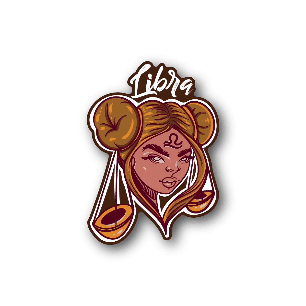 Libra Zodiac Sticker – Vinyl Disorder