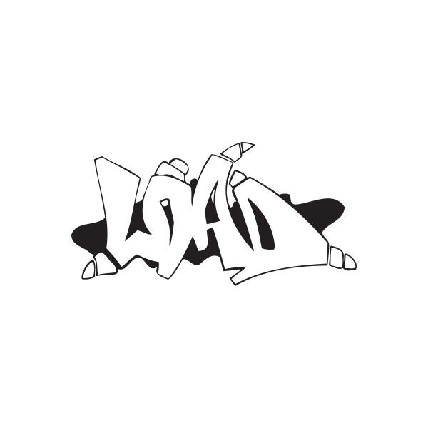 Load Graffiti Decal – Vinyl Disorder