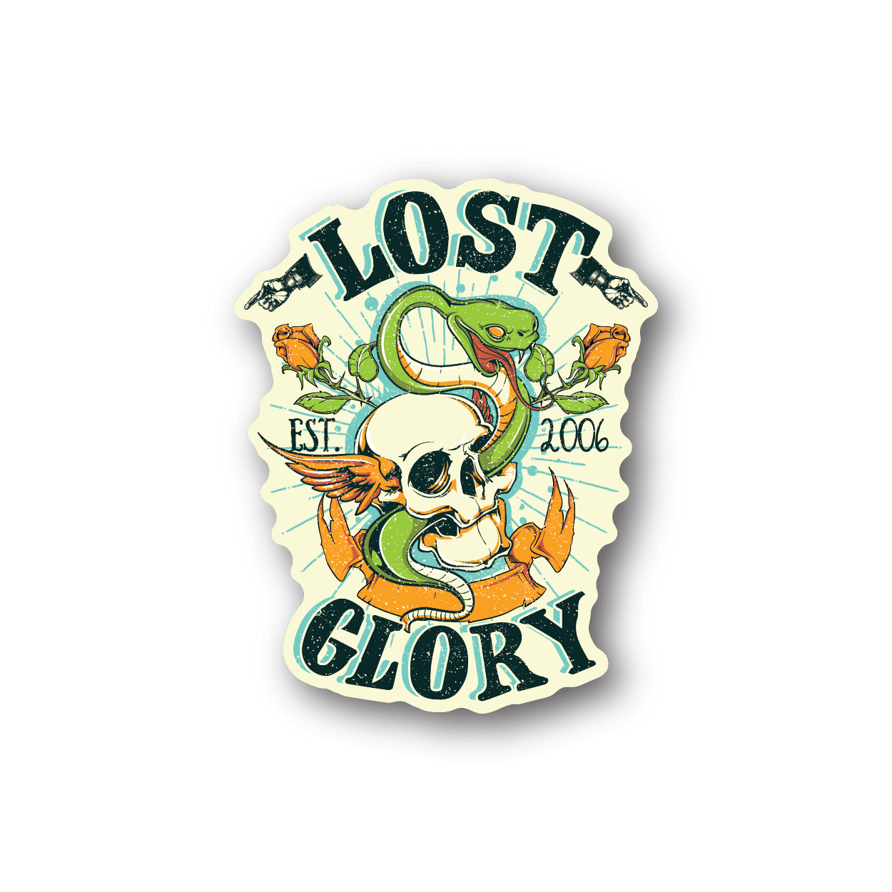 Lost Glory Sticker – Vinyl Disorder
