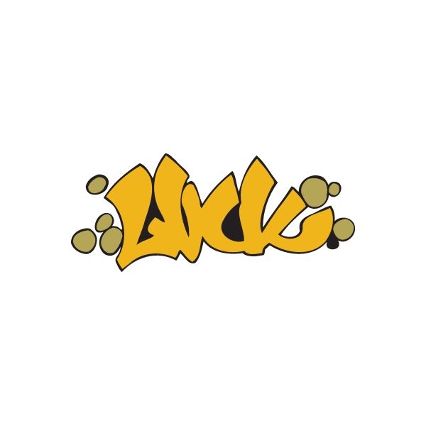 Luck Graffiti Sticker – Vinyl Disorder