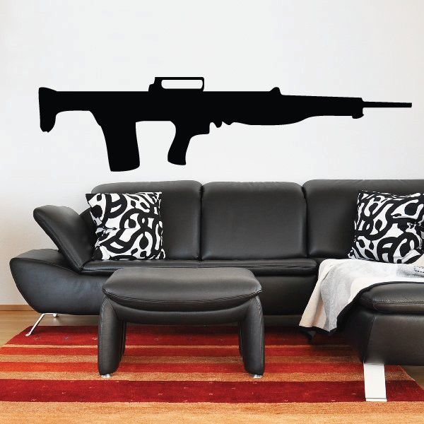 Machine Gun Decal – Vinyl Disorder