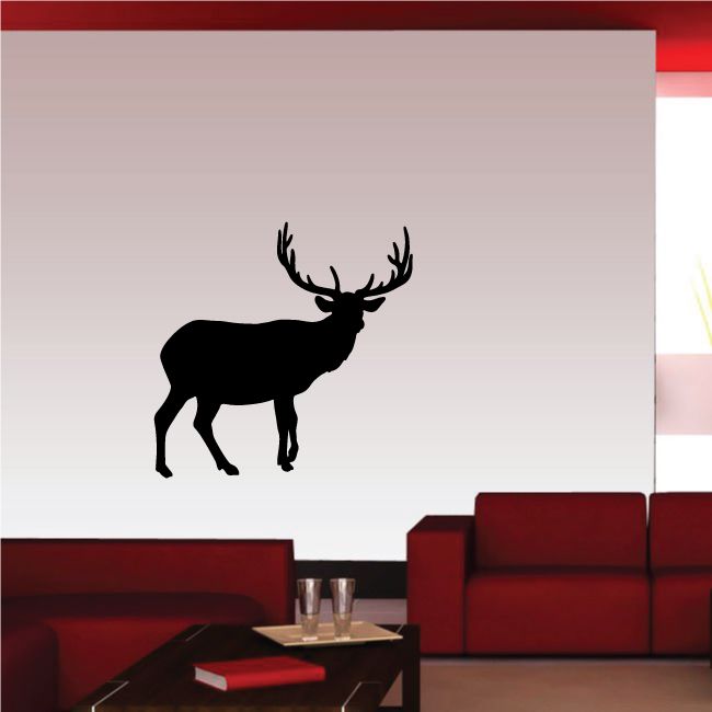 Majestic Elk Staring Decal – Vinyl Disorder