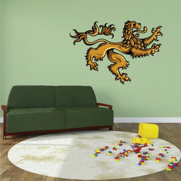 Medieval Lion Sticker – Vinyl Disorder