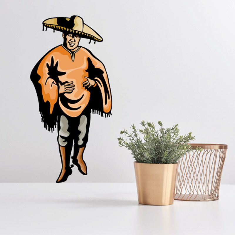 Mexican Rodeo Wall Decal - Vinyl Sticker - Car Sticker - Die Cut Stick ...