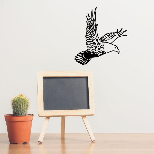 Mighty Falcon Flying Decal – Vinyl Disorder