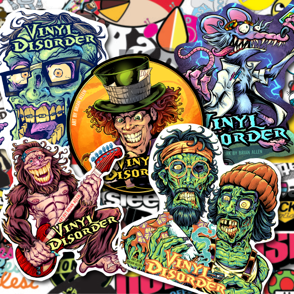 Monthly Street Team Sticker Pack! – Vinyl Disorder