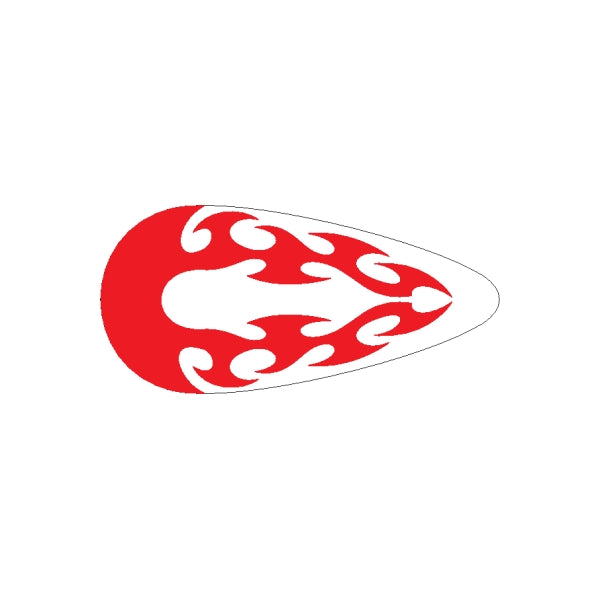 Motorcycle Tank Flame Decals - Collection 3 – Vinyl Disorder