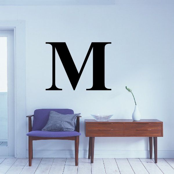 Mu Greek Letter Decal – Vinyl Disorder
