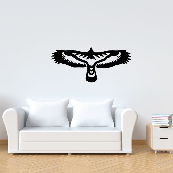 Native Spread Wings Hawk Decal – Vinyl Disorder