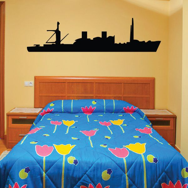 Navy Cargo Transport Ship Decal – Vinyl Disorder