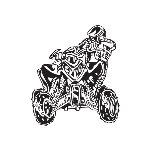 Offroad ATV Wall Decal - Vinyl Decal - Car Decal - DC 053 – Vinyl Disorder