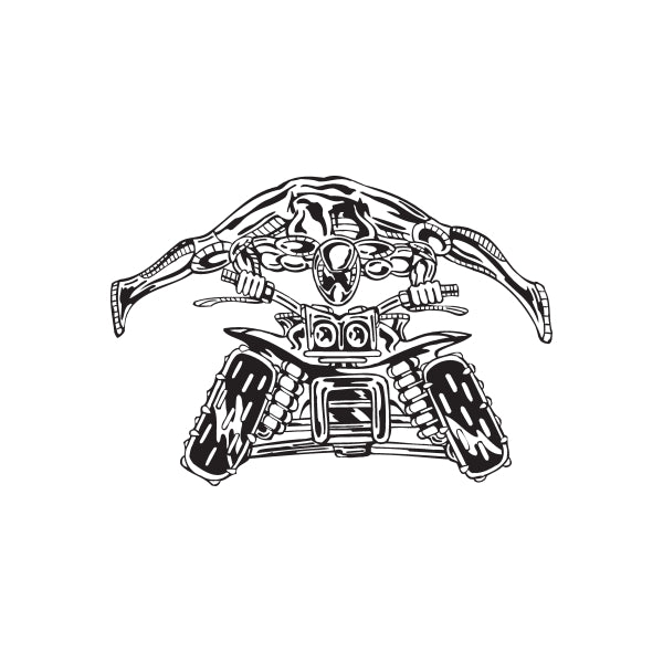 Offroad ATV Wall Decal - Vinyl Decal - Car Decal - DC 066 – Vinyl Disorder