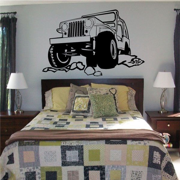 Old Jeep Offroading Decal – Vinyl Disorder