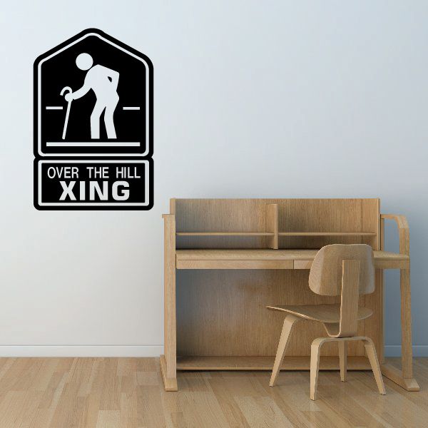 Over the hill Crossing Decal – Vinyl Disorder