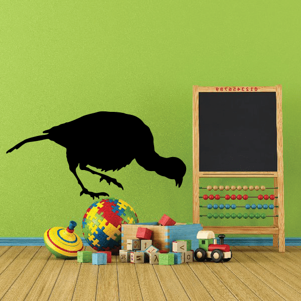 Pecking Turkey Hen Decal – Vinyl Disorder