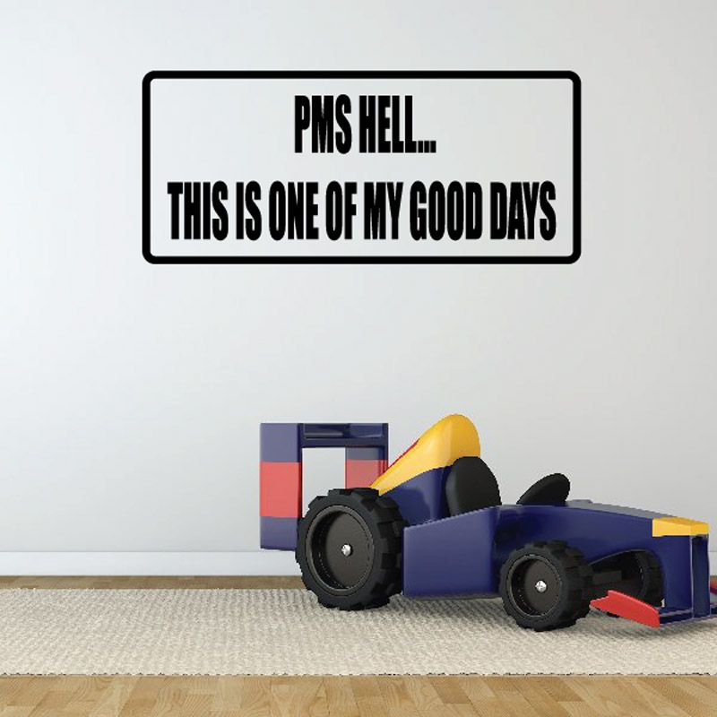 PMS hell.. Decal – Vinyl Disorder