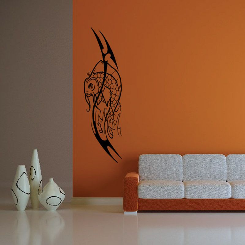 Razor Motif and Goldfish Decal – Vinyl Disorder