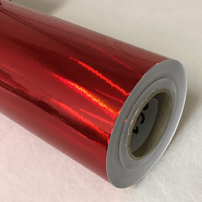 Red Oil Slick Rainbow Chrome Vinyl – Vinyl Disorder