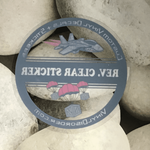 Reverse Application Clear Sticker Vinyl – Vinyl Disorder