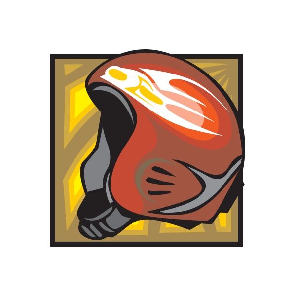 Roller Derby Red Helmet Sticker – Vinyl Disorder