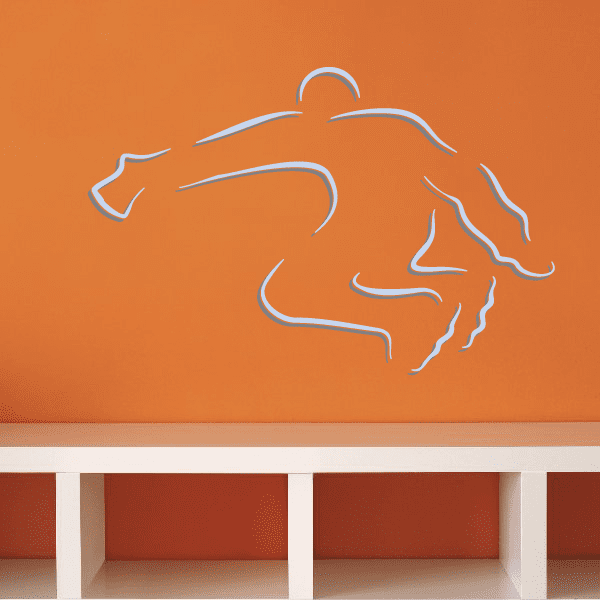Rollerblading Wall Decal - Vinyl Sticker - Car Sticker - Die Cut Stick ...