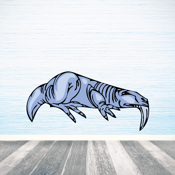 Sabertoothed Dinosaur Decal – Vinyl Disorder